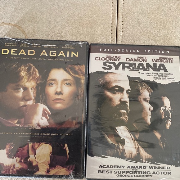 Media | Two Dvds Dead Again And Syriana | Poshmark